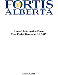 Annual Information Forms | FortisAlberta